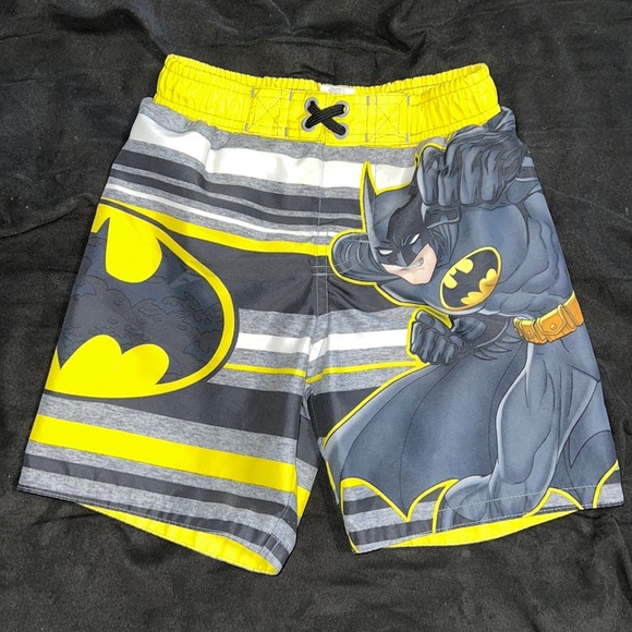 DC Comics | Swim | Dc Comics Batman Kid Boy Swimming Swim Trunks Shorts ...